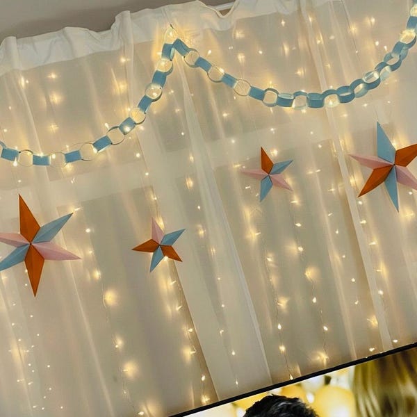 Paper Chain Garland SVG for Cricut and Other Cutting Machines - Digital ...