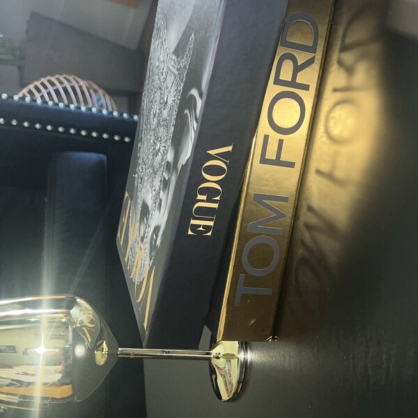 Tom Ford Book Box: Coffee Table Decor, Black Storage Book (11x7x2 ...