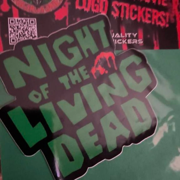 Horror Movie Logo Stickers! High Quality, Laminated All Weather Vinyl ...