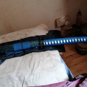 Ring-headed Tang Sword,samurai Sword Katana Real Samurai Sword Straight ...