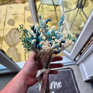 Burnt Orange Buttonhole Orange Dried Flower Boutonniere Autumn Themed ...