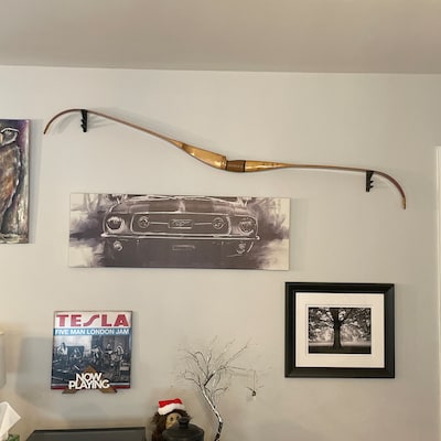 Wall Mount Bow Holder Bow Hanger Bow Rack - Etsy