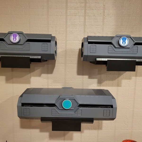 Legacy Lightsaber Wall Mount Display - Etsy