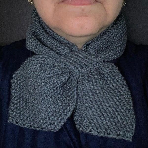 KNITTING PATTERN Chunky Miss Marple Scarf .pdf Digital Download - Etsy