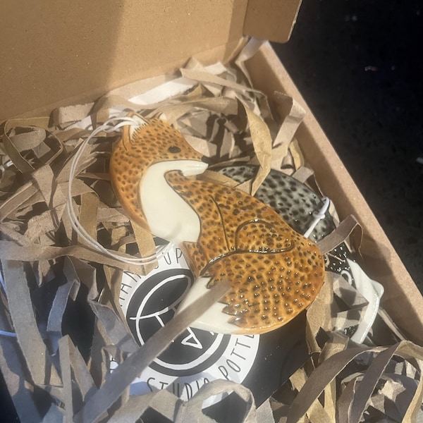 Killer Whale / Orca Hand-made Ceramic Decoration Gift,pottery Letterbox ...