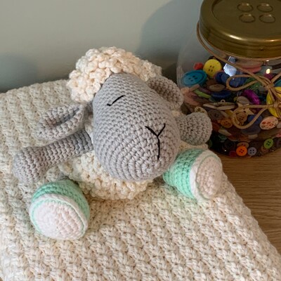 Sheep Crochet Pattern, Sheep Amigurumi, Baby Lamb Crochet, Easy Crochet ...