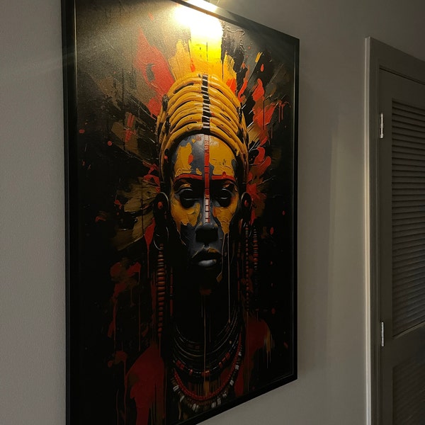 African Pattern Wall Art, African Wall Art, African Abstract Wall Decor ... African Pattern Wall Art, African Wall Art, African Abstract Wall Decor ...