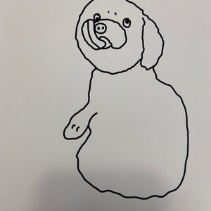 CUSTOM UGLY PORTRAIT Line Drawing Bad Portrait Line Art - Etsy Hong Kong