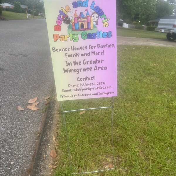 48 Custom Yard Signs - FAST! - Etsy