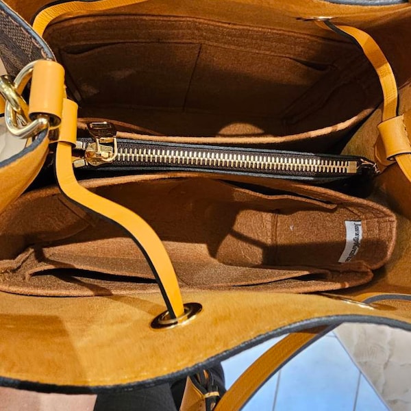 Organizer for [birkin 25/30/35/40] (style B, W/ Detachable Zipper Bag ...