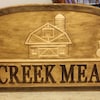 Farm Sign Personalized Established Family Name Sign Carved Wooden Last ...