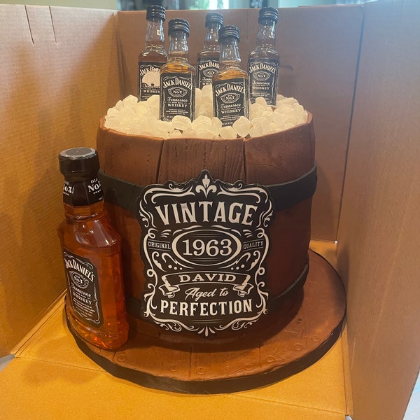 Barrel Cake Edible Images - Etsy