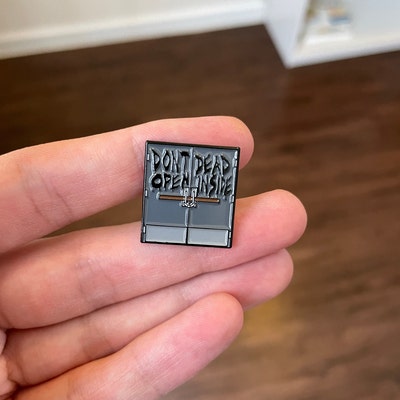 Science Fiction Double Feature Ticket Soft Enamel Pin Red Lapel Brooch ...