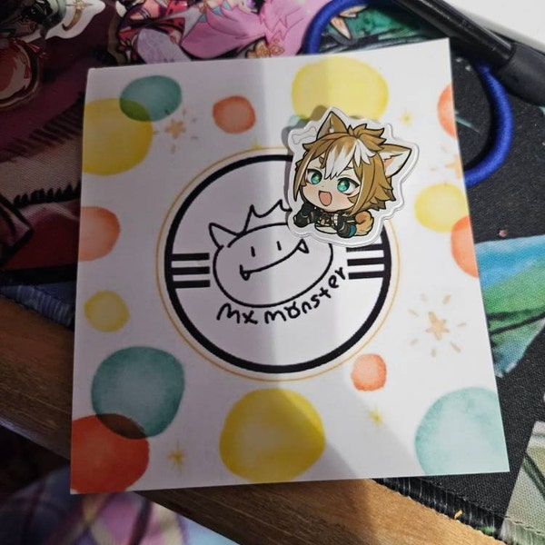 Genshin Impact Advent Calendar Mysterybox Keychain Badge Pin Jewelry ...