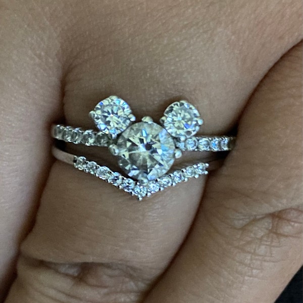 Delicate Chevron Ring - Sterling Silver, Rose Gold, Gold, White Gold ...