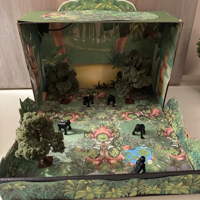 Printable Diorama Cut & Paste Shoebox Project, Create a Ocean Habitat ...