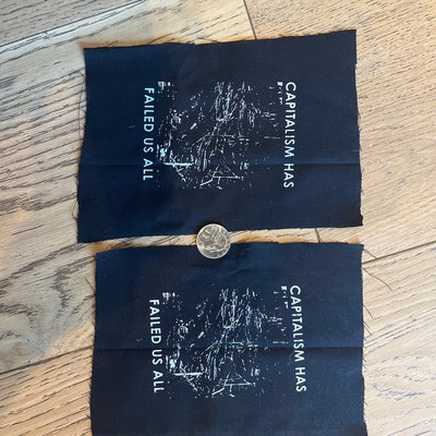 Squat the Moon SQUATTERS RIGHTS Patch Esoteric Anarchist I - Etsy