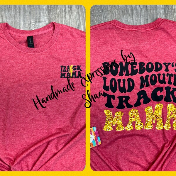 Somebody's Loud Mouth Track Mama Svg Png, Track Mom Svg, Track Mom ...