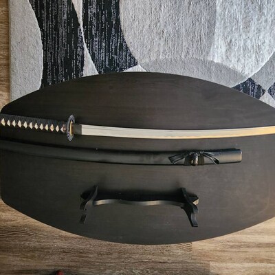 Monogram Custom Japanese Katana, Personalized Sword, Engraved Sword ...