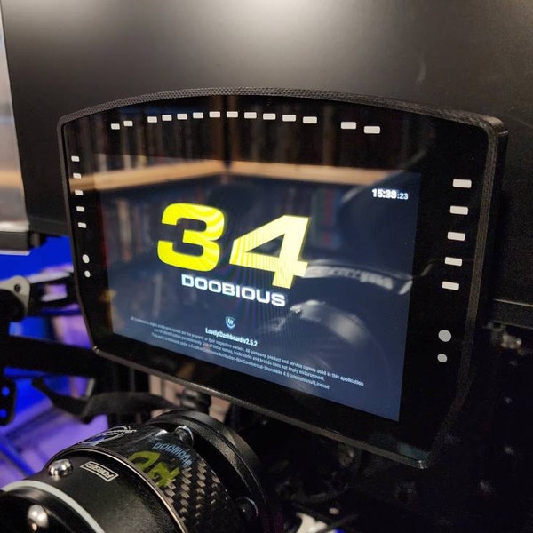 6.8'' Sim Racing Dash Display DDU 10.7 28leds Fanatec Simucube - Etsy