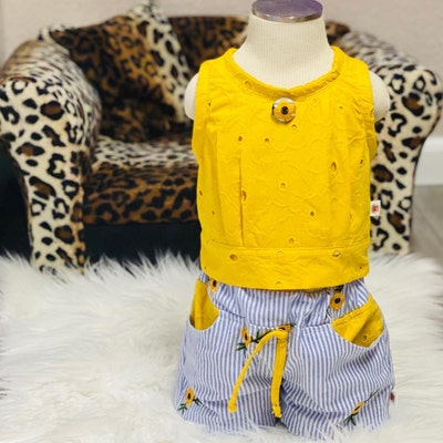 Pdf Sewing Pattern for Girls Summer Top, Shorts and Skirt. GELATO Top ...