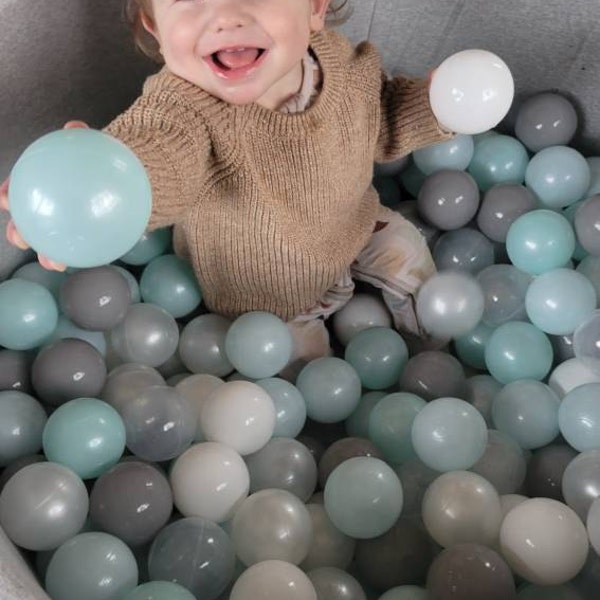 Ball Pit + 200 Balls Included - Gray - Etsy
