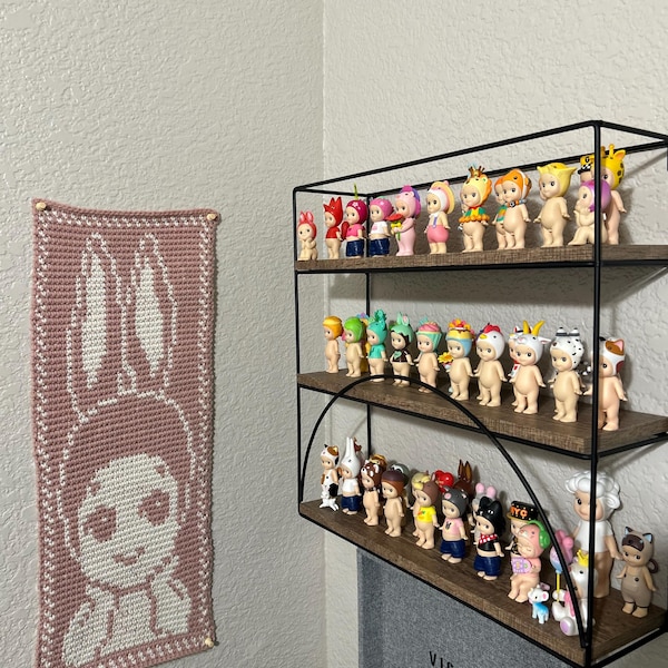 Rabbit Sonny Angel Inspired Crochet Tapestry Pattern - Etsy