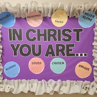 The Lord's Prayer Bulletin Board Kit - Lord's Prayer Kids Posters and ...