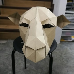 DIY Camel Mask Paper Craft Template Halloween Mask - Etsy Canada