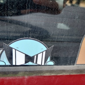 Shiny Greninja Peeker Sticker - Etsy