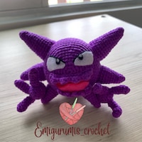 Gastly, Haunter & Gengar Crochet Pattern Bundle - PDF File - Etsy Canada
