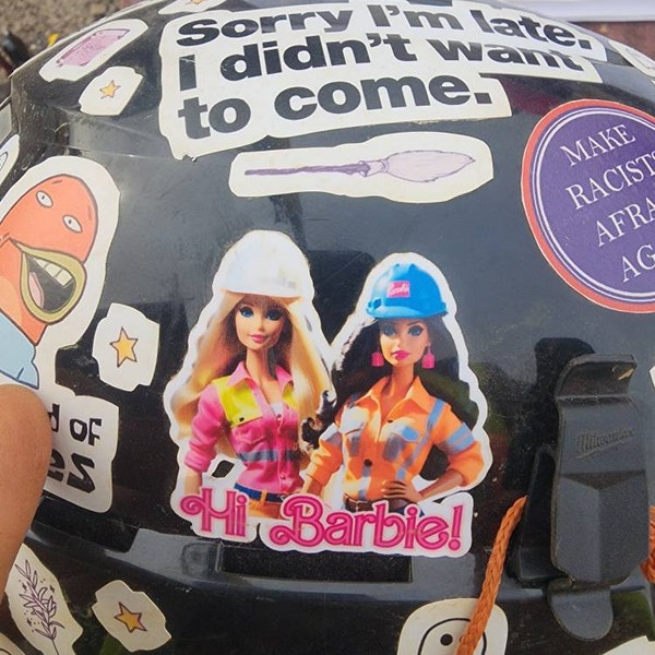 Women in Construction Stickers - Etsy