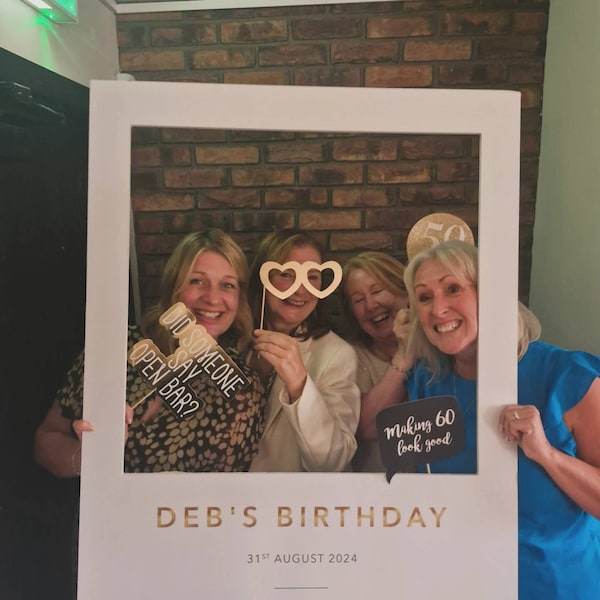 Customisable School Leavers Selfie Frame Selfie Frame Party Prop - Etsy