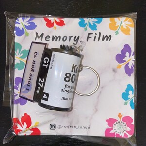 Memory Film Keychain 1-10 Photos Personalized Camera Roll | Etsy