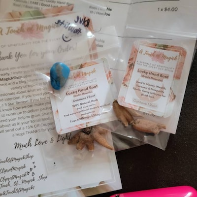 100% AUTHENTIC Lucky Hand Root Sahlep Root Orchis - Etsy