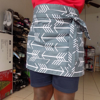 Easy to Sew/ Half Apron Sewing Pattern/ Pinafore Tutorial PDF/ Apron ...