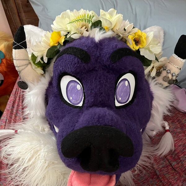 Fursuit Flower Crown - Etsy