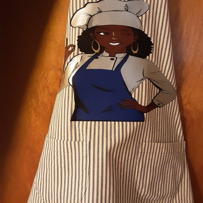 Afro Woman Chef Culinary Occupation Cooking Job Business Kitchen ...