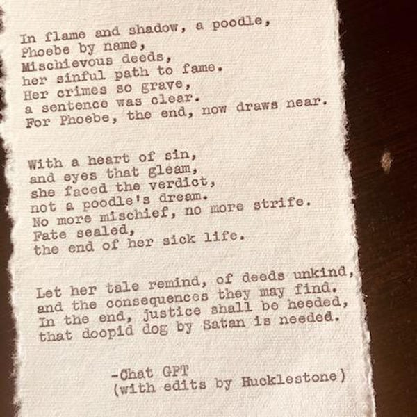 Custom Screenplay Title Page Hand Typed on Cotton Paper and ...