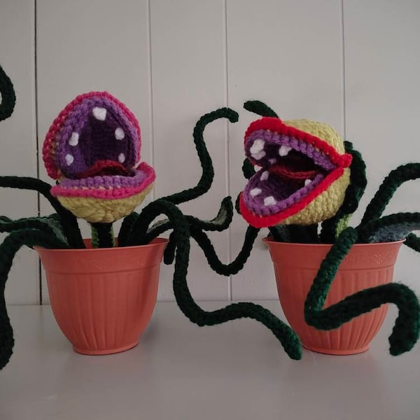 Crochet Audrey 2 - Man Eating Plant - Photo Tutorial - Feed Me Seymour ...