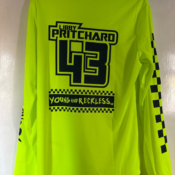 Crazy Dirt Bike Kid T-shirt Design - Young and Reckless UK Trail Dirt ...