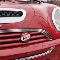 Hello My Name is Custom Magnetic Grill Badge for MINI Cooper - Etsy