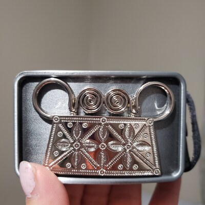 Hmong Tribal Soul Lock Belt, Soul Lock Belt, 100% Black Leather Belt ...