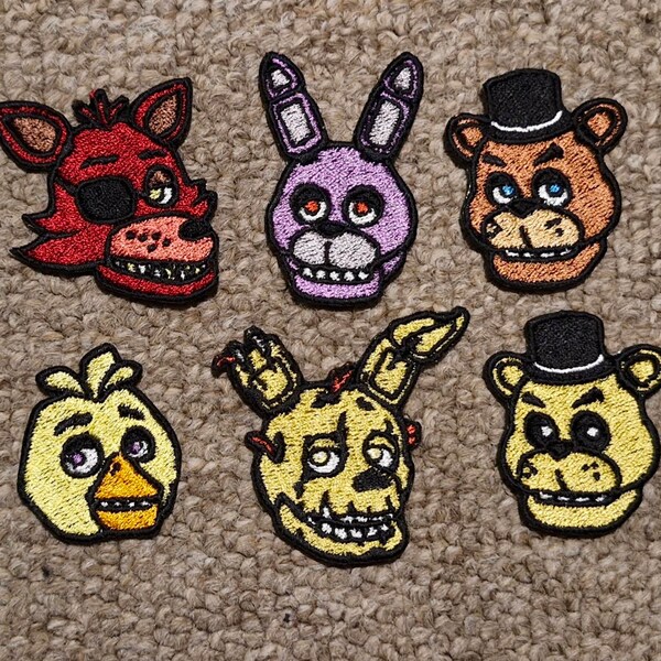 Smiling Friends Charlie and Pim Mini Iron-on Embroidery Patches - Etsy