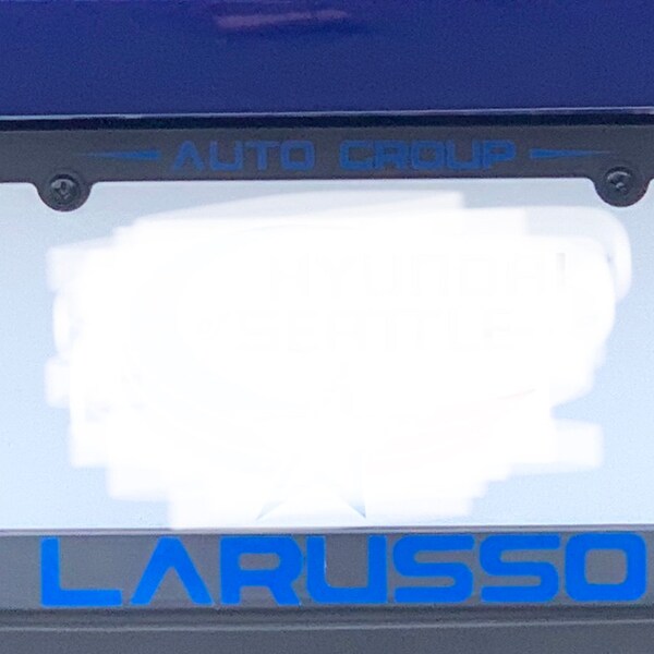 LARUSSO AUTO GROUP Cobra Kai Plastic License Plate Frame Holder Vinyl ...