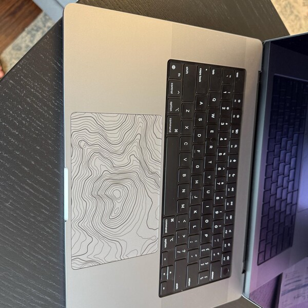 Purple Gradient Individual Keys Stickers for MacBook | Chic Violet ...