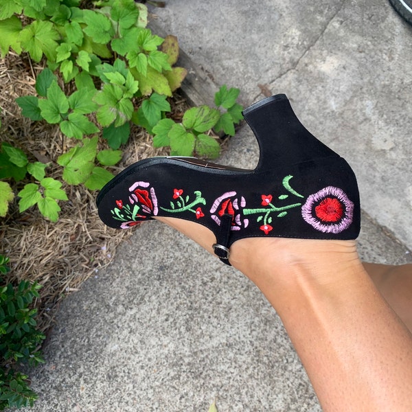 Flamenco Shoes Professionals Brand New Candor Black Leather Suede ...