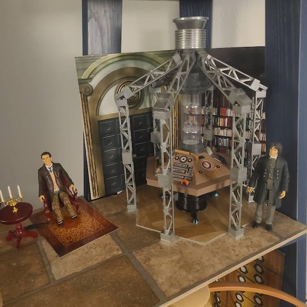 Eighth Doctor Who TARDIS Interior Set (1996 Movie) - Etsy