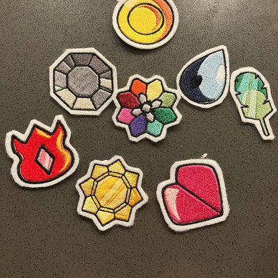 Embroidered Pokemon Pokeball Iron-on Patch - Etsy