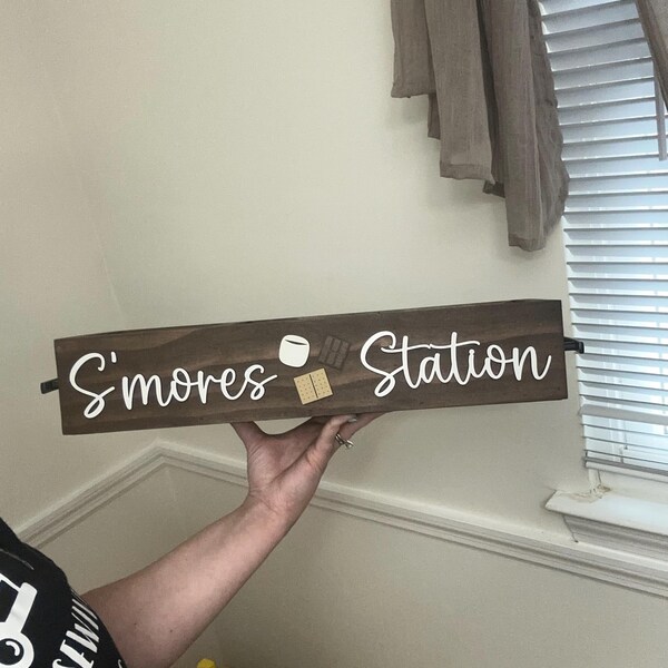 S'mores Station Box, S'mores Bar Caddy for Fire Pit, 3D S'mores Holder ...
